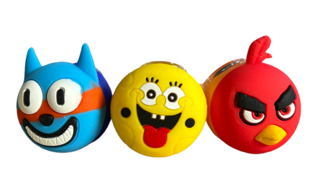 Cartoon Silicone Pipe for Weed - Happy Head Shop